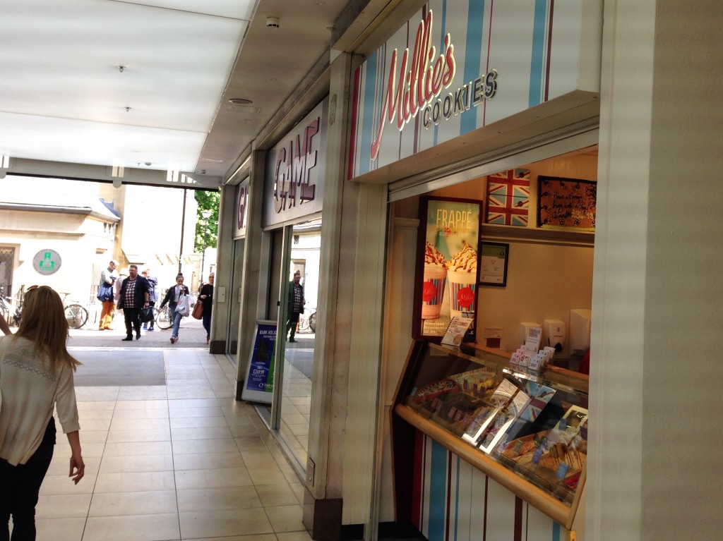 ᗎ Millie's Cookies Lion Yard Cambridge Review - Review It